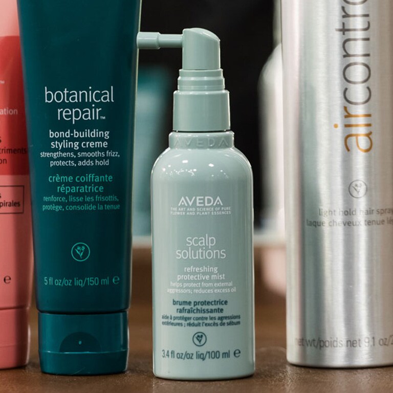 Living Aveda Blog - Congress 2023 pro hair hack: scalp care before styling